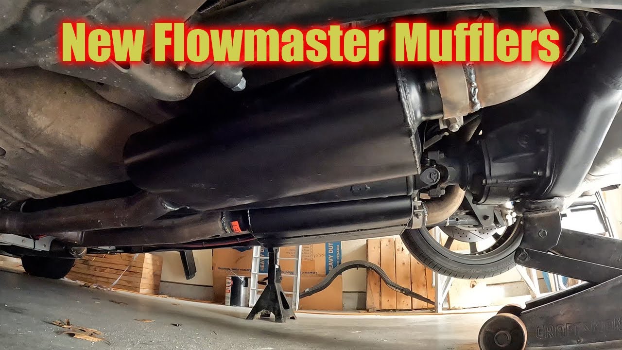 New Flowmaster Mufflers For Our Blown LS Chevelle! - YouTube