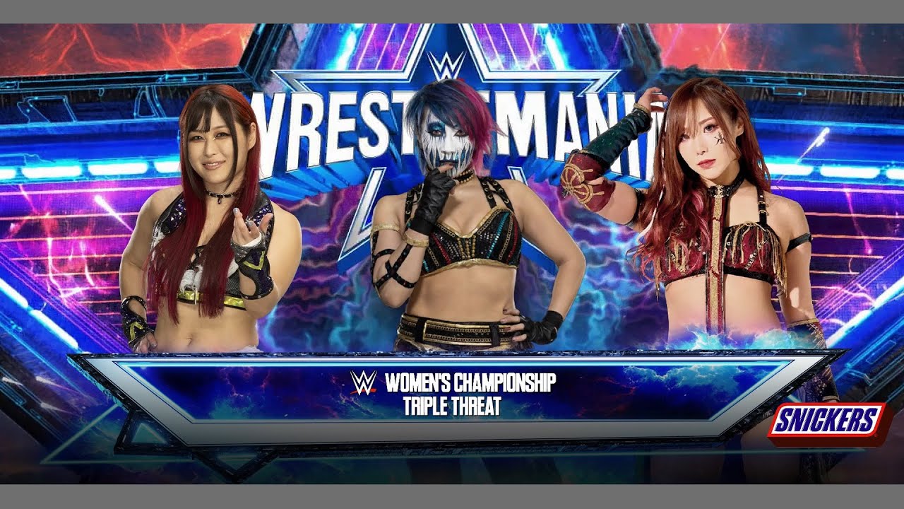 Asuka vs. Iyo Sky vs. Kairi Sane - WWE Women's Championship | WWE2K23 - YouTube