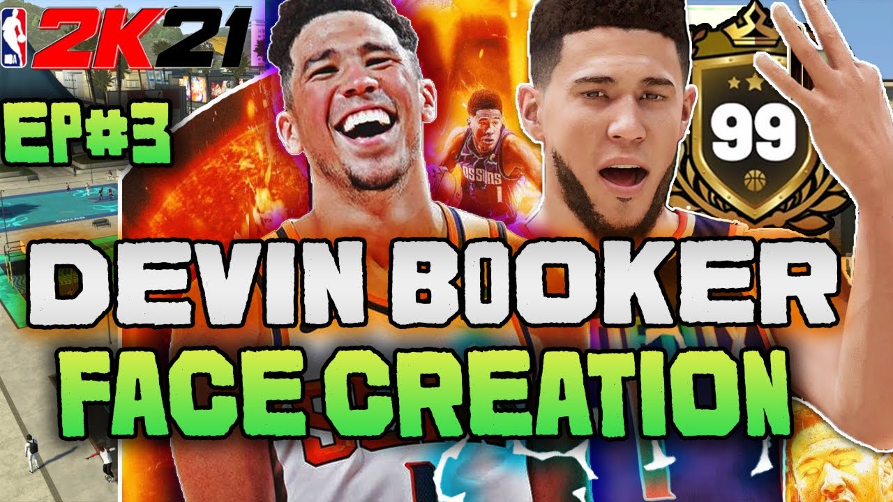 NBA2k21 DEVIN BOOKER (MUST SEE) BEST FACE CREATION ON YOUTUBE ...