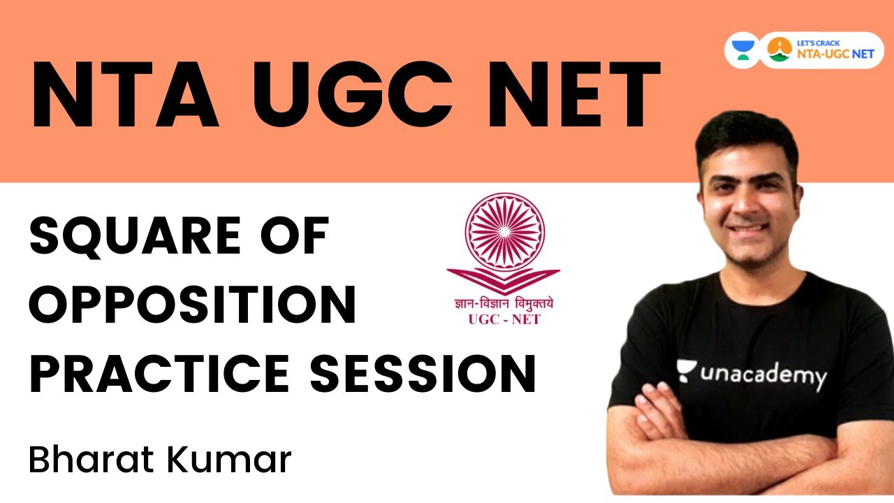 Square of Opposition Practice Session | Bharat Kumar | Let's Crack NTA ...
