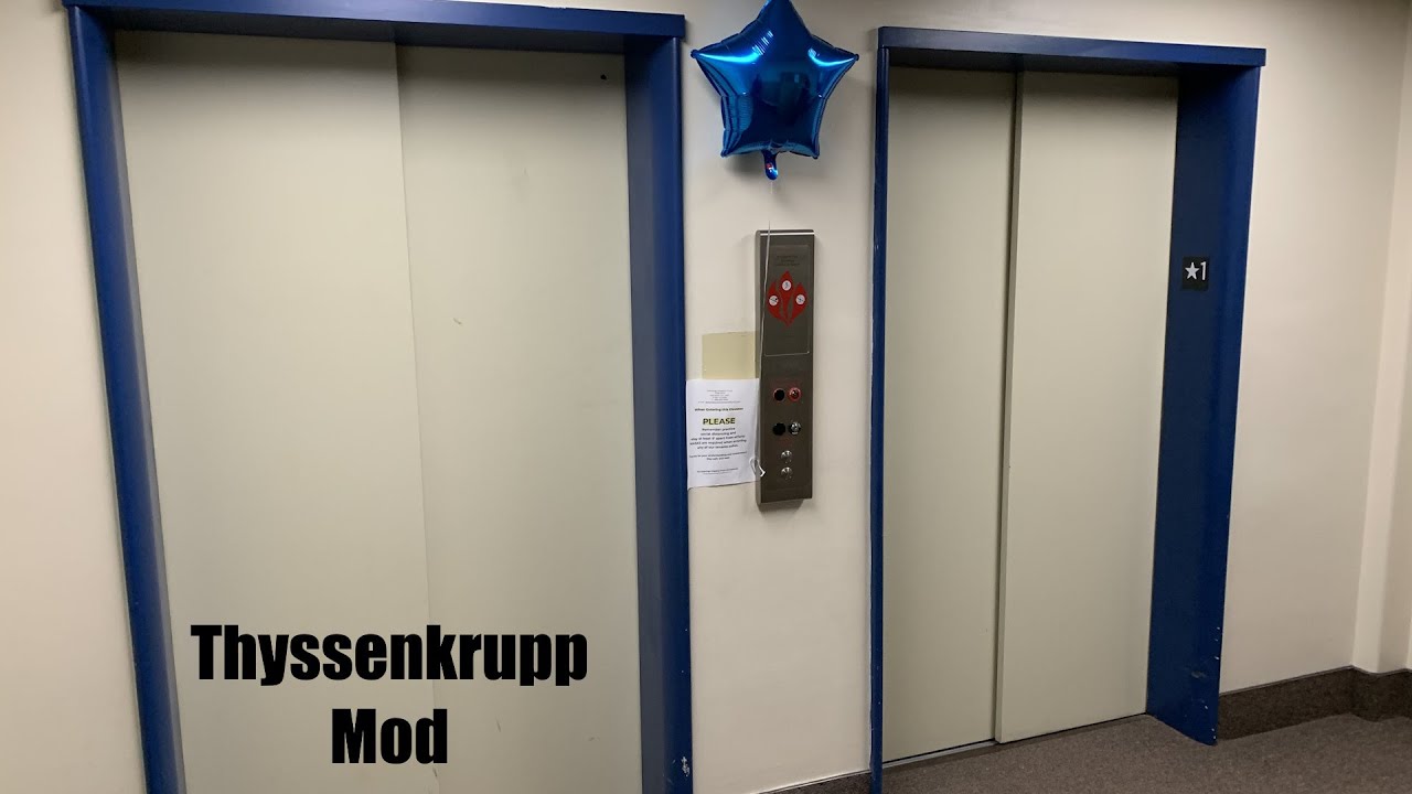 Modernized Haughton Hydraulic Elevator at Arnold Gregory Office Complex in Albion, NY - YouTube