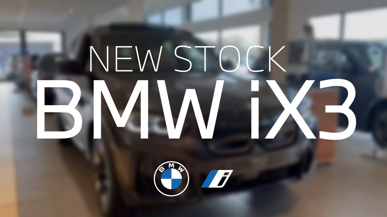 New stock, BMW iX3 | Ocean BMW Plymouth - YouTube