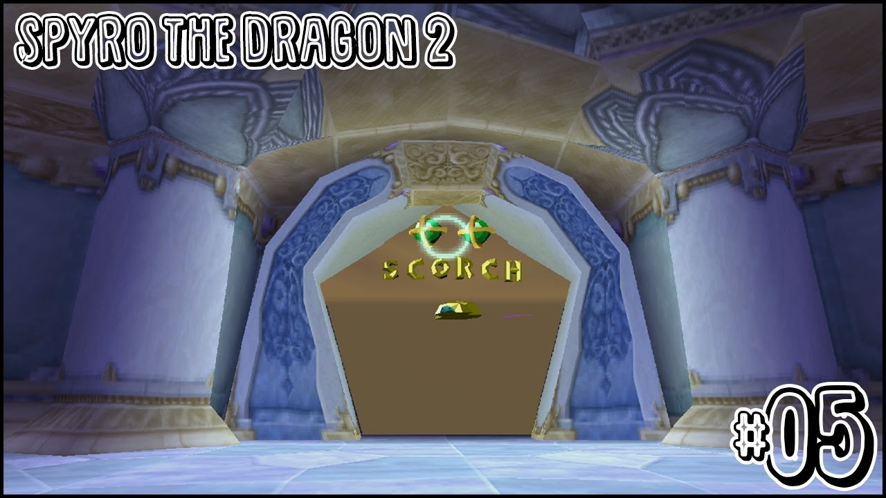Spyro the Dragon 2 - Ripto's Rage! (100%), PART 05 - Climbing to Scorch ...