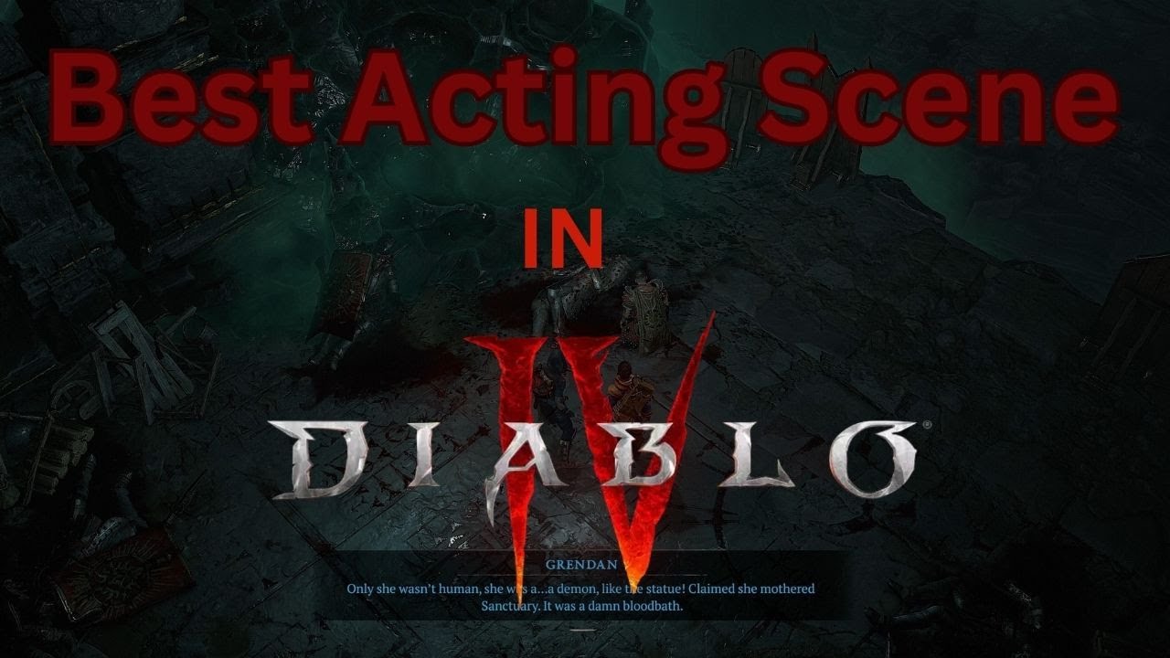 Diablo 4 - One of the Best scenes in the Diablo Series - YouTube