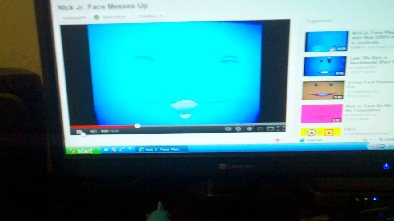 Nick jr face Messes Up - YouTube