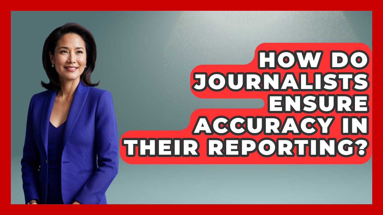 How Do Journalists Ensure Accuracy in Their Reporting? - The Language ...