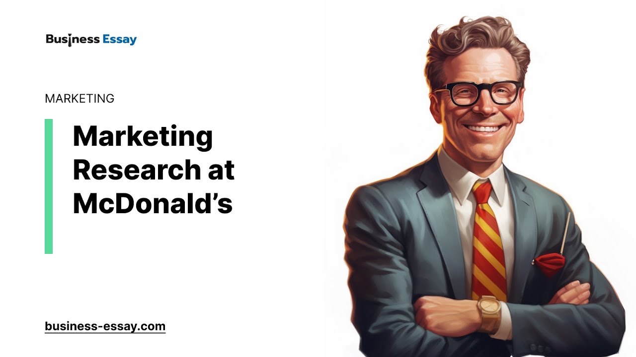 Marketing Research at McDonald’s - Essay Example - YouTube