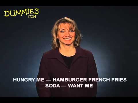 Signing about Food in American Sign Language (ASL) - For Dummies - YouTube