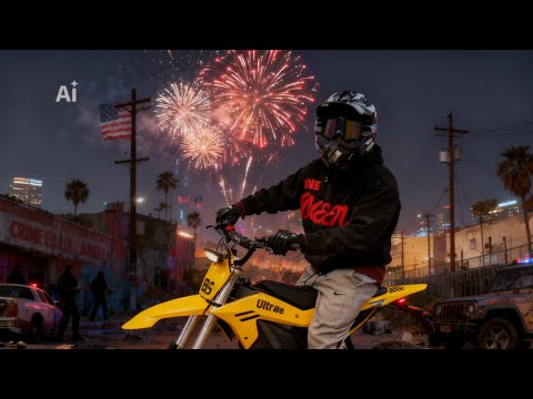 Surron ULTRA Bee + Providence HOOD +July 4th+ Riding with Dangerous illegal Latin American Migrants