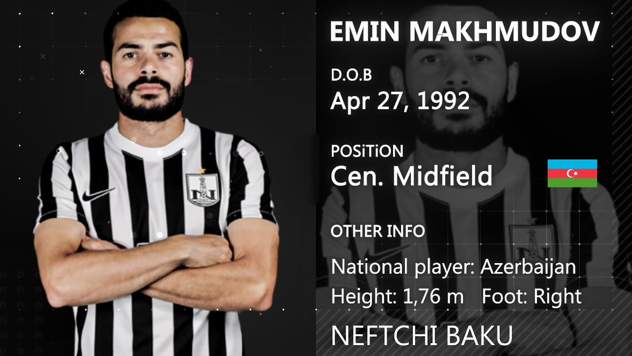 Emin Makhmudov Central Midfield Player of the Year Football CV 2022 ...