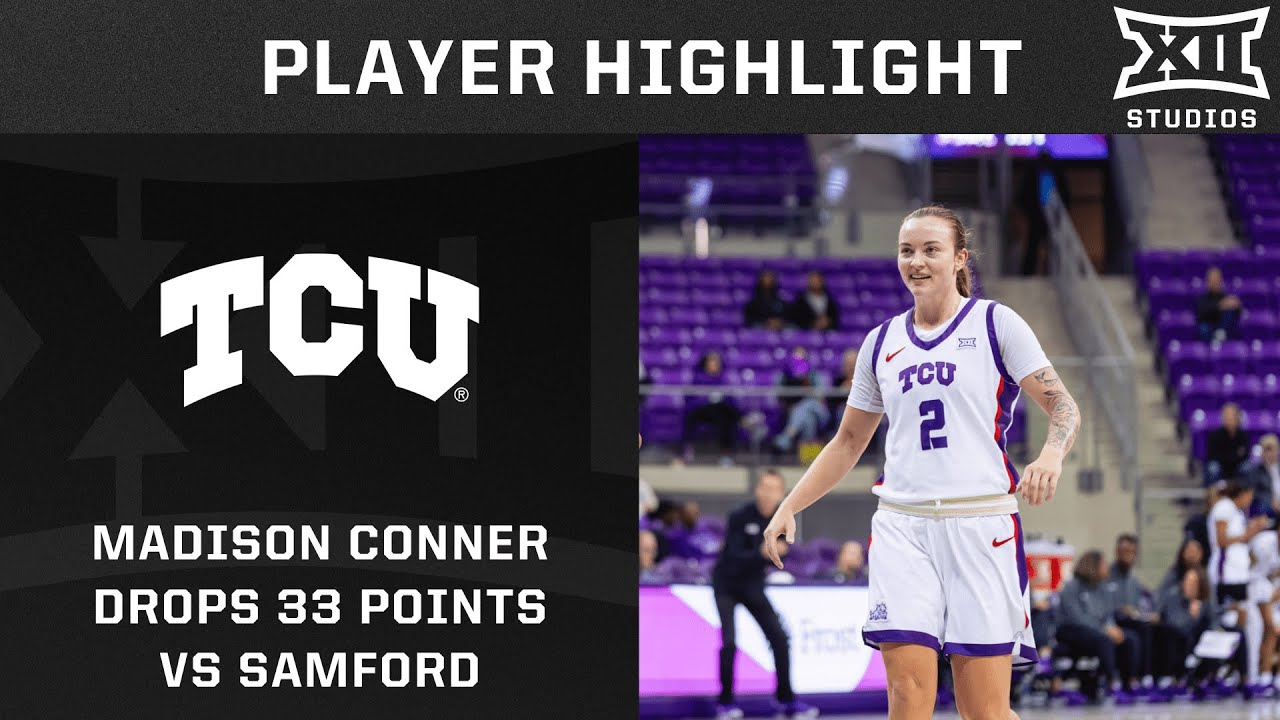 Madison Conner Drops 33 Points 🔥 vs. Samford - YouTube