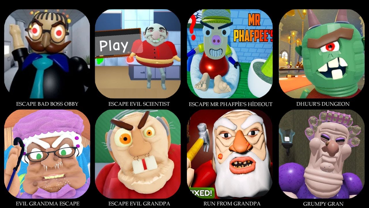 ESCAPE BAD BOSS OBBY, ESCAPE EVIL SCIENTIST , ESCAPE MR PHAFPİE'S ...