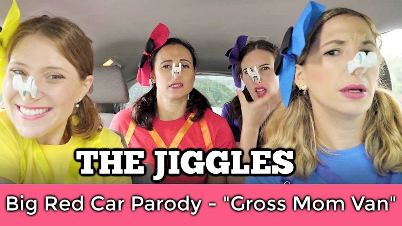 THE WIGGLES PARODY - Big Red Car (Gross Mom Van) | Momjo - YouTube