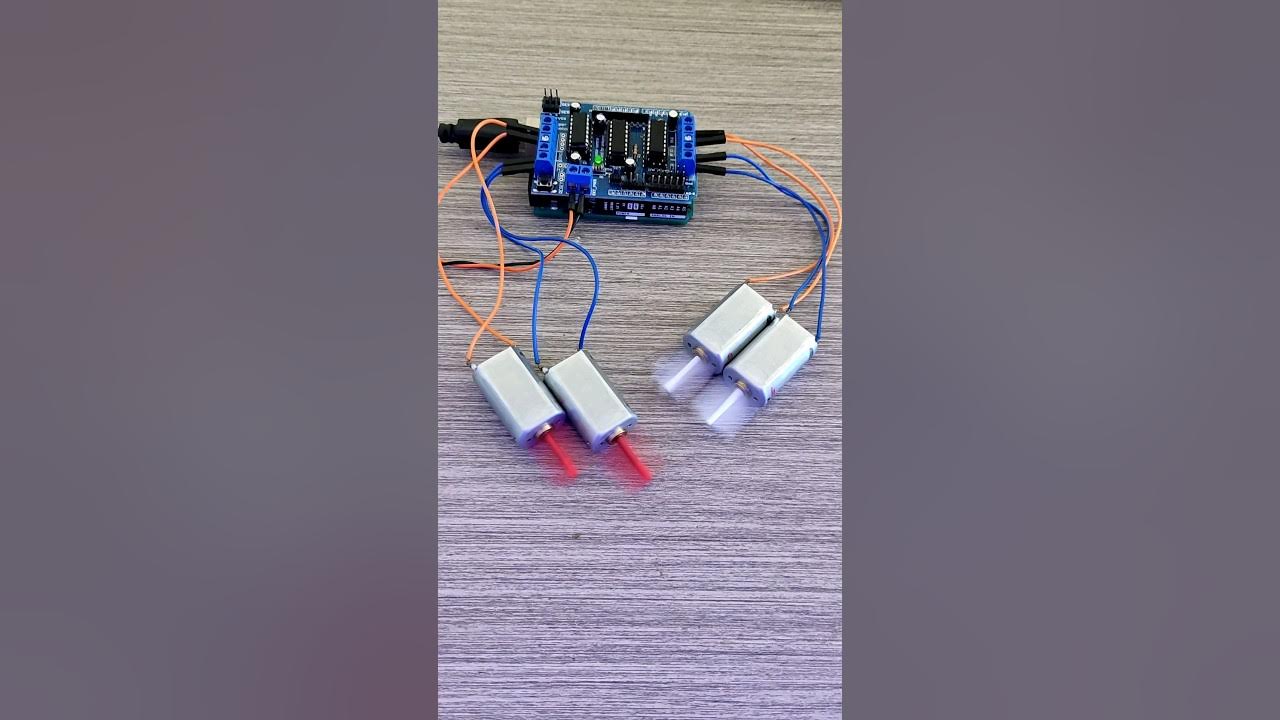 Arduino Motor Shieldarduino Motorshield Electronicproject Engineering Electrician Youtube
