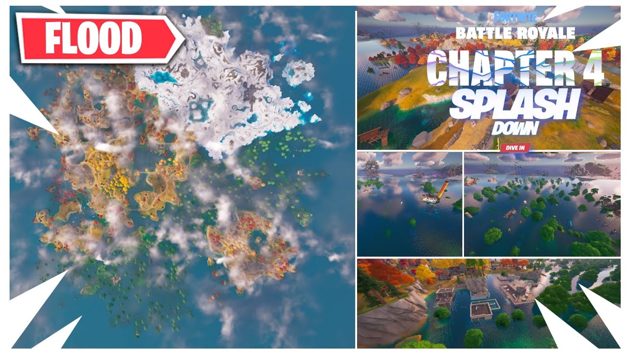 I FLOODED The Fortnite CHAPTER 4 ISLAND In Fortnite Creative! - YouTube