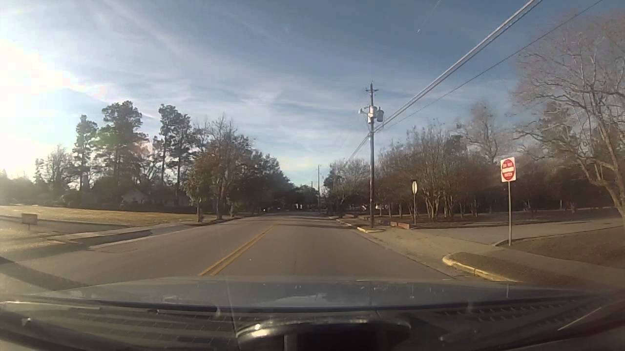 Entering Manning SC,Clarendon County Courthouse - YouTube