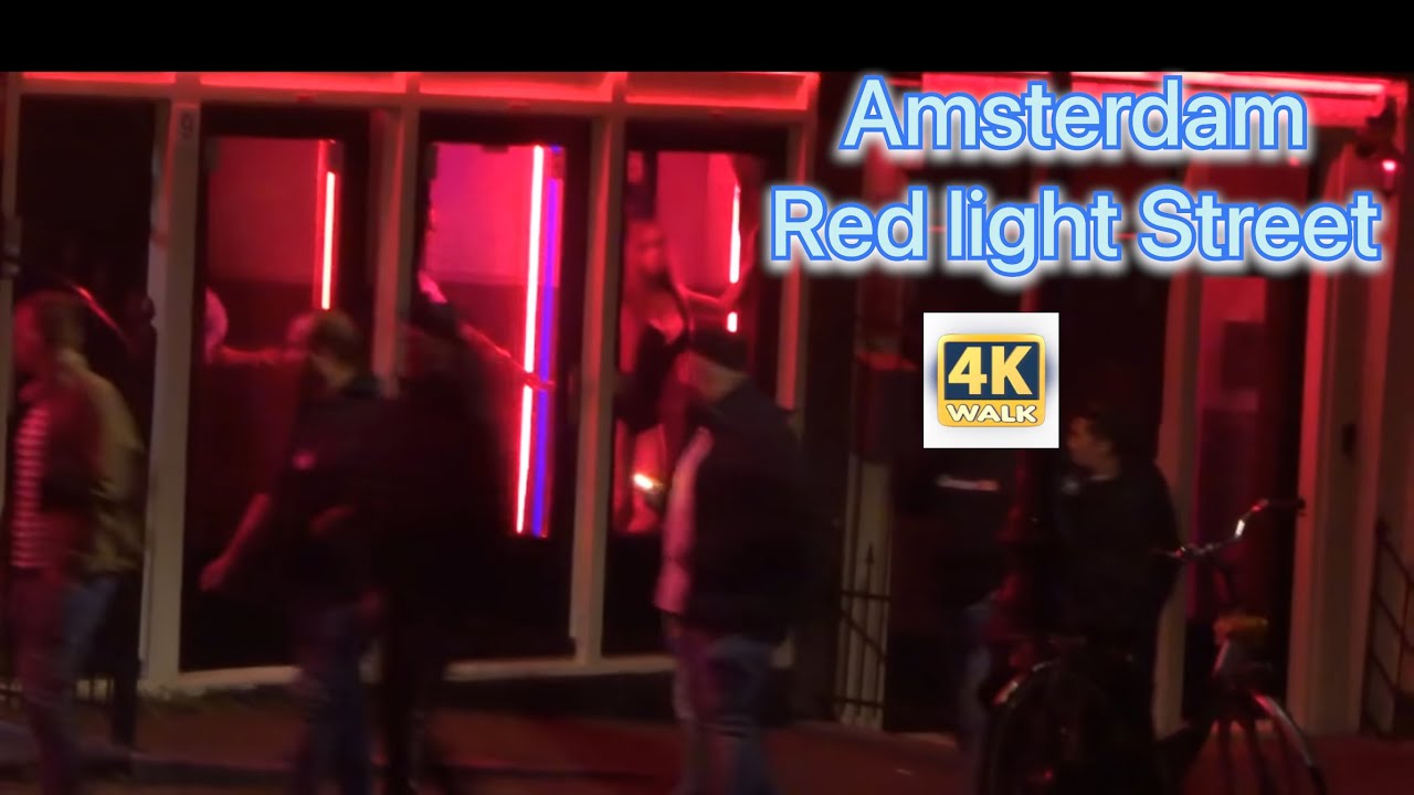 Amsterdam Holland,Red light street a walking tour 4K - YouTube