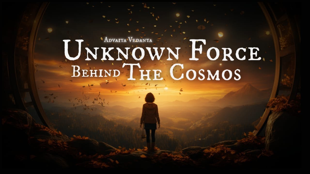 The Unknown Force Behind the Cosmos | Advaita Vedanta - YouTube