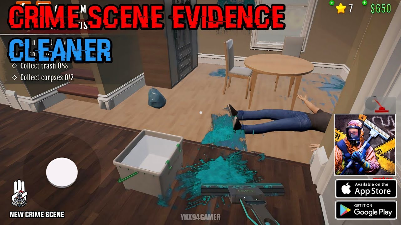 Crime Scene Evidence Cleaner (New Update: New Crime Scene) Gameplay ...