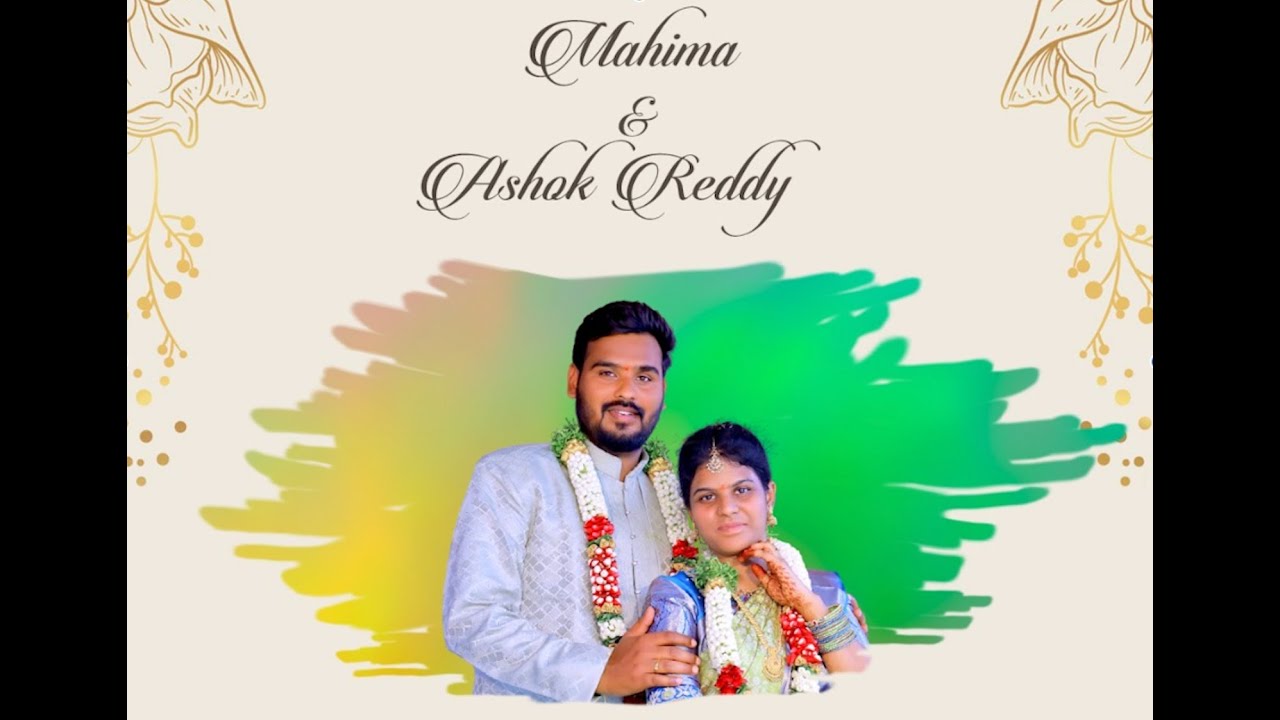 Mahima & Ashok Reddy #youtube #livestreaming Mani Studio 9704951431 ...