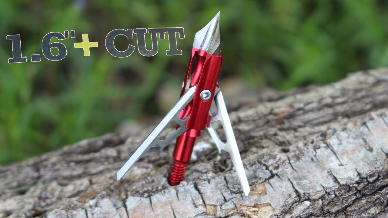 Rage 3 Blade Chisel Tip SC Broadhead Review - YouTube