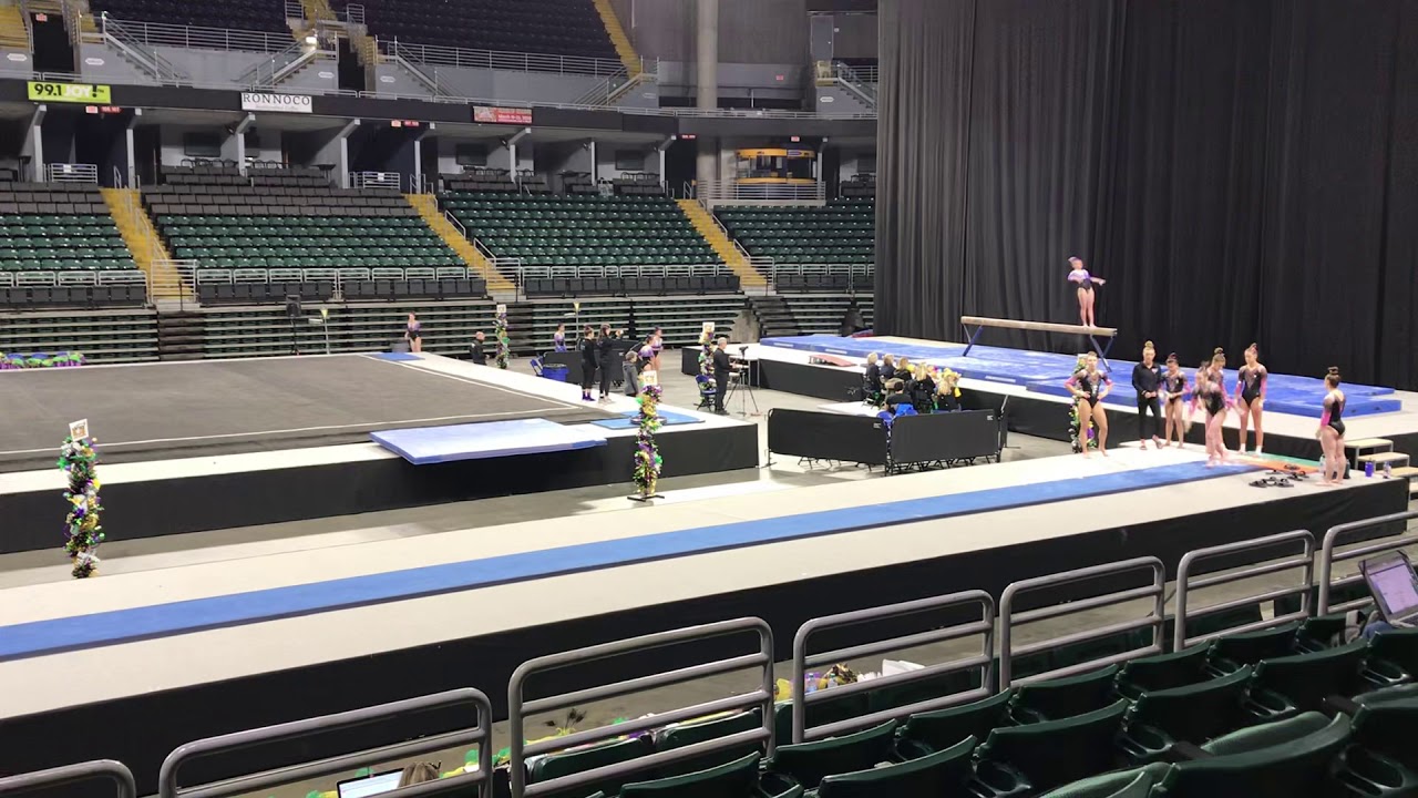 Payton Gatzlaff, Triad Gymnastics 2021- Gym Quarters Vault #1 - YouTube