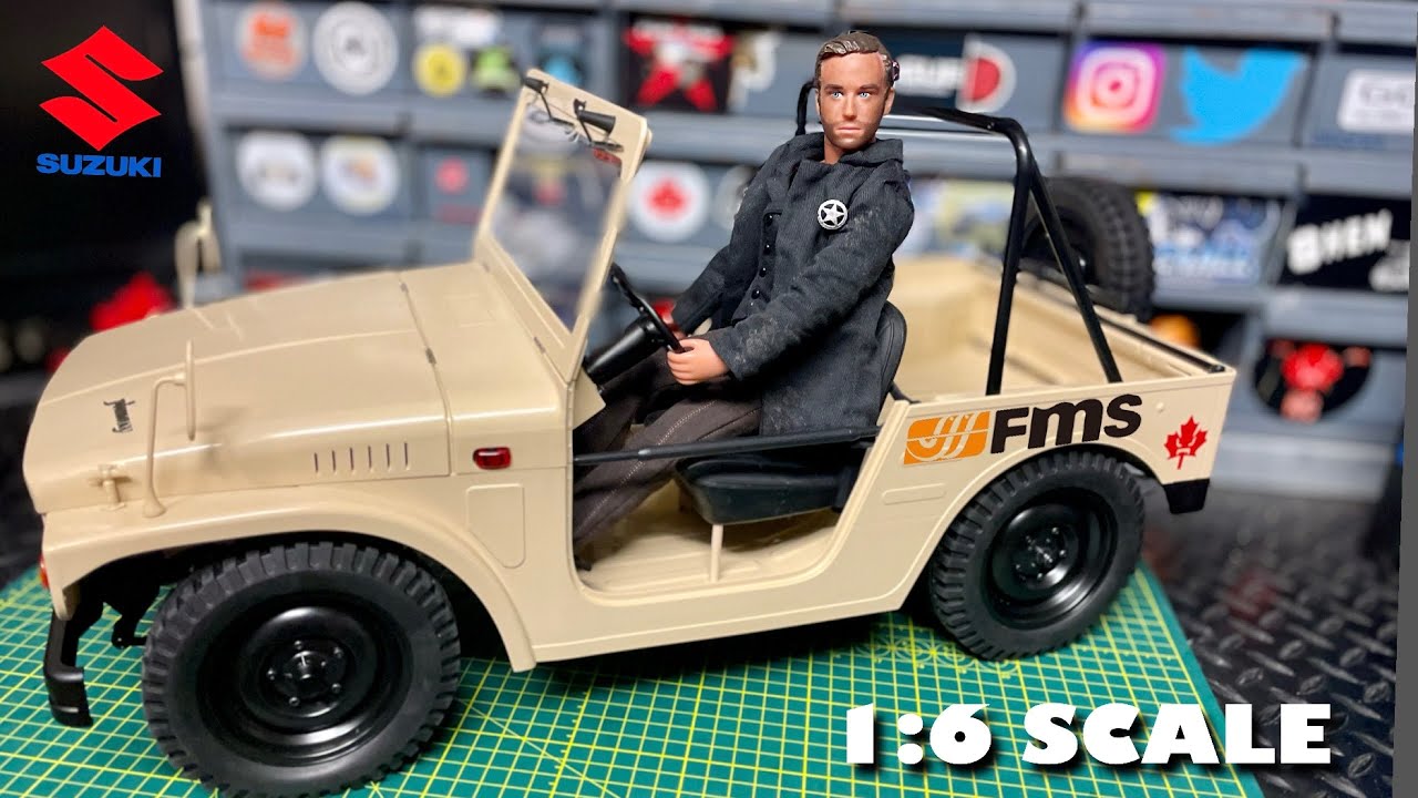 1/6 Scale FMS Suzuki JIMNY 1st Look & Overview, Crazy Cyber Monday ...