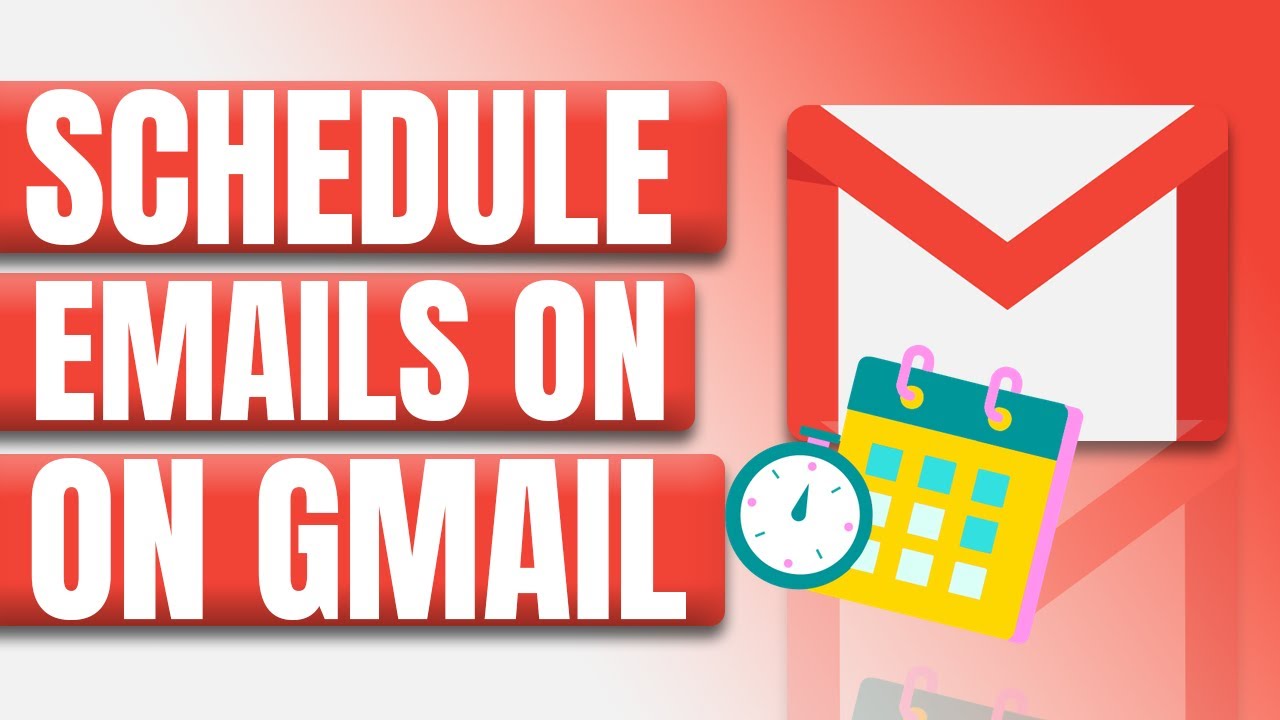 Productivity Boost: How to Schedule Emails in Gmail 2023 - YouTube