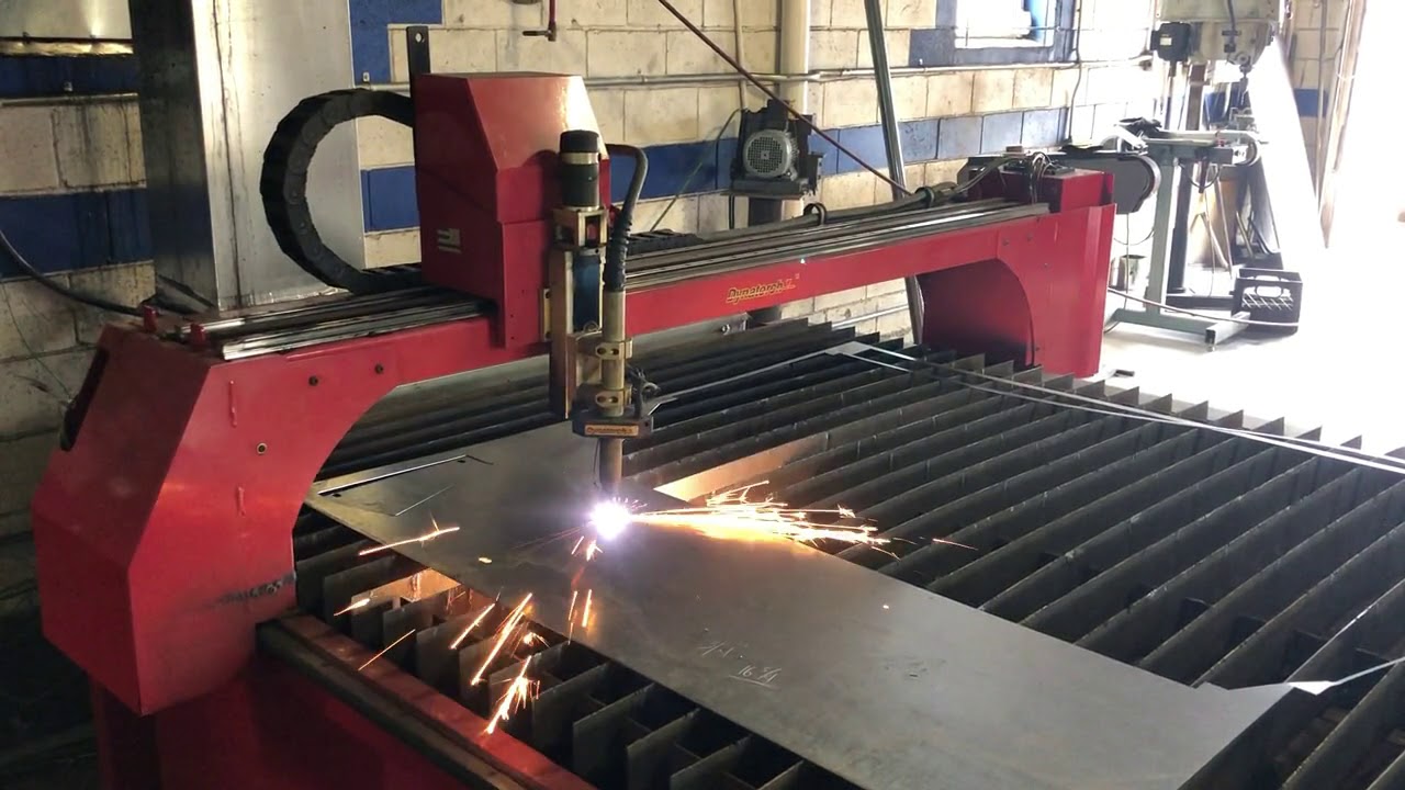 Dynatorch XLS 5' x 10' CNC Plasma Cutter - YouTube