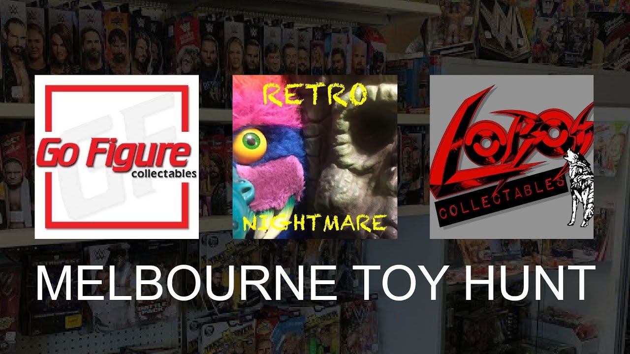 Australia Figure Hunt | Go Figure Collectables, Retro Nightmare, Lobos ...
