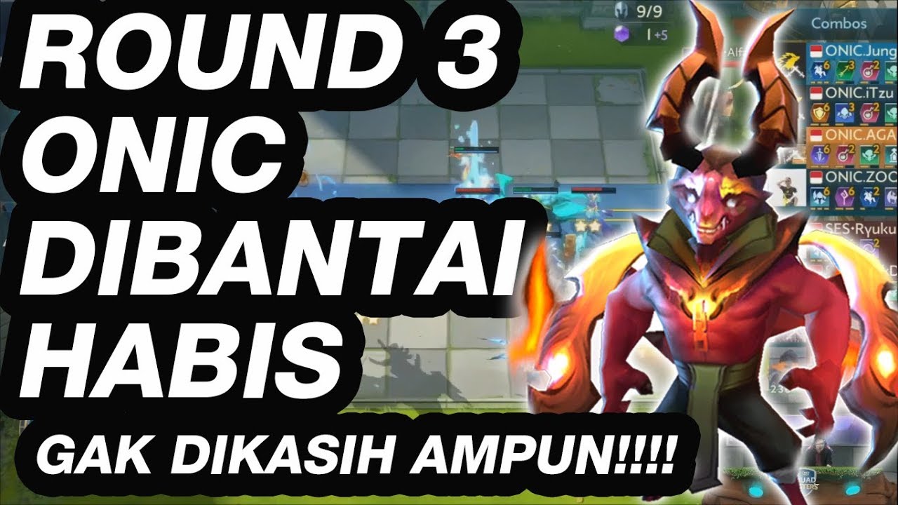 SQUAD MASTER 2019 FINAL GRUP A : ROUND 3 SES VS ONIC - YouTube