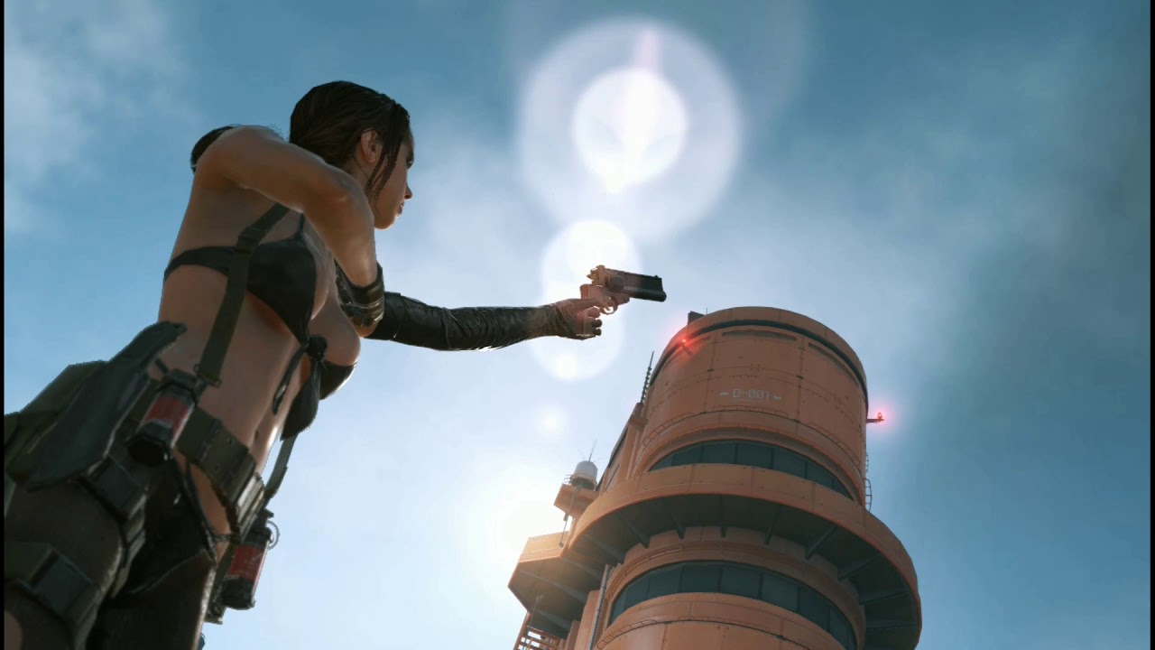 MGSV - Quiet wants to join Venom Snake on mission - YouTube