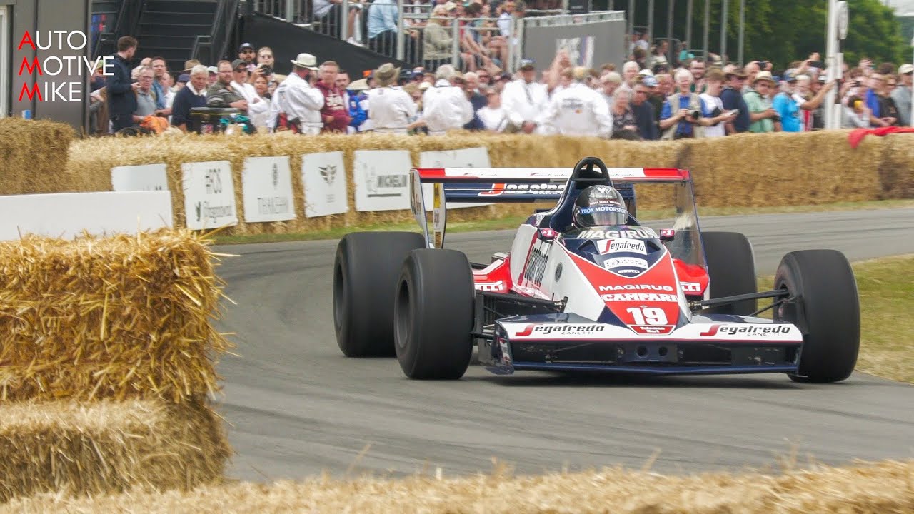 Toleman TG183B F1 Turbo w/ Hart 415T 1.5L 4-Cylinder Engine Sound - YouTube