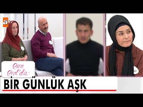 Zeynep, sevgilisi Kudret'i kaçtığı gün gördü! - Esra Erol'da 26 Aralık 2022