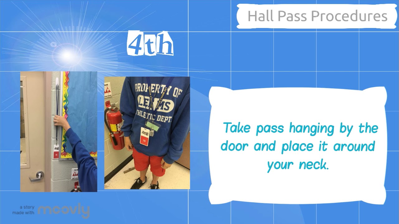 Hall Pass Procedures - YouTube