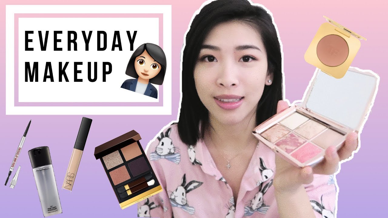 上班上学的日常妆+化妆小技巧！！ ️My Everyday Makeup + Tips & Tricks ️ - YouTube
