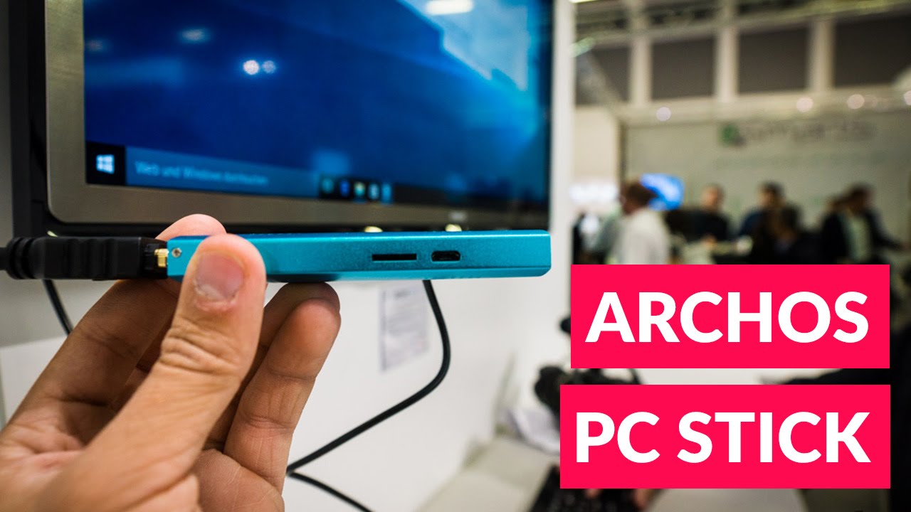 Archos PC Stick anteprima IFA 2015 • Ridble - YouTube