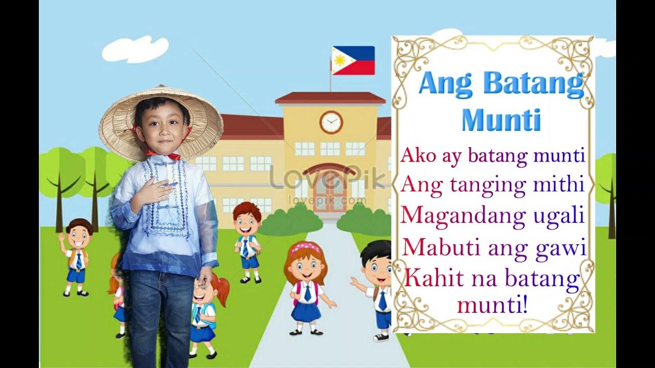 Ang Batang Munti//Tulang Pambata//Buwan ng Wika - YouTube