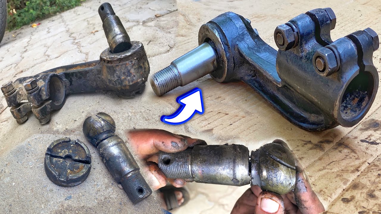 Repairing of broken Tie Rod and Steering Idler Arm by Technically ...
