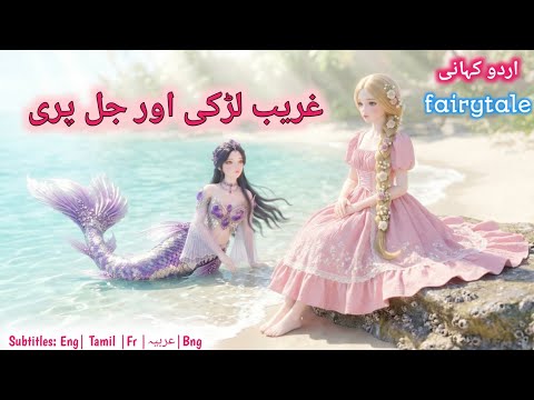 The Poor Girl and Magical Mermaid | Hindi Fairy Tales | Urdu Story #fairytalesstory #urdufairytales