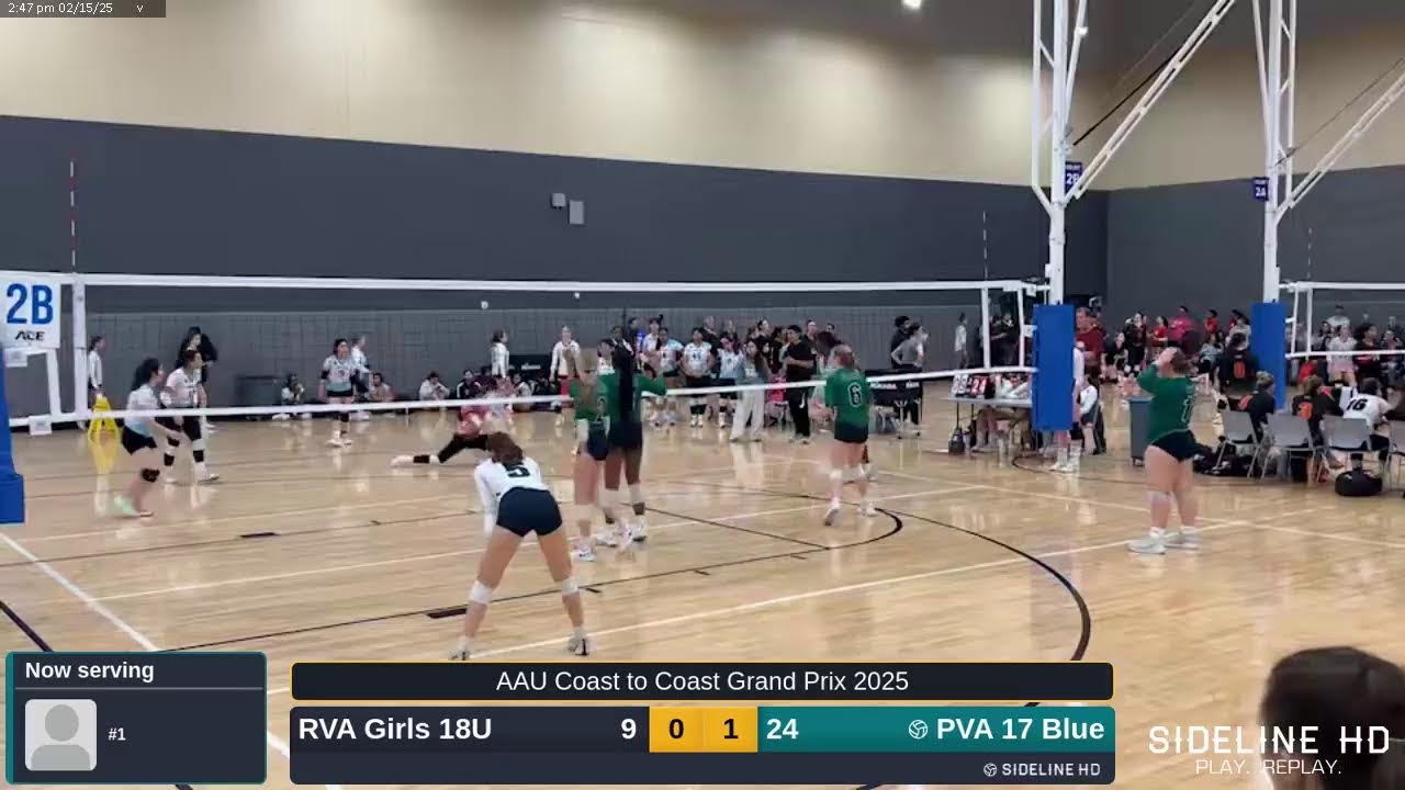 PVA 17 Blue @ RVA Girls 18U (2025.02.15) - YouTube