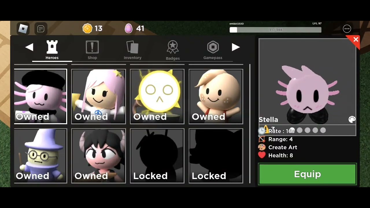 Kinito per on tower heroes - YouTube