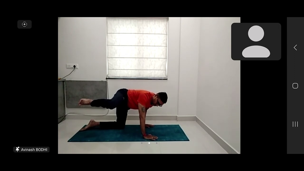 Yoga Class 30 Oct 23 (table top variation) - YouTube