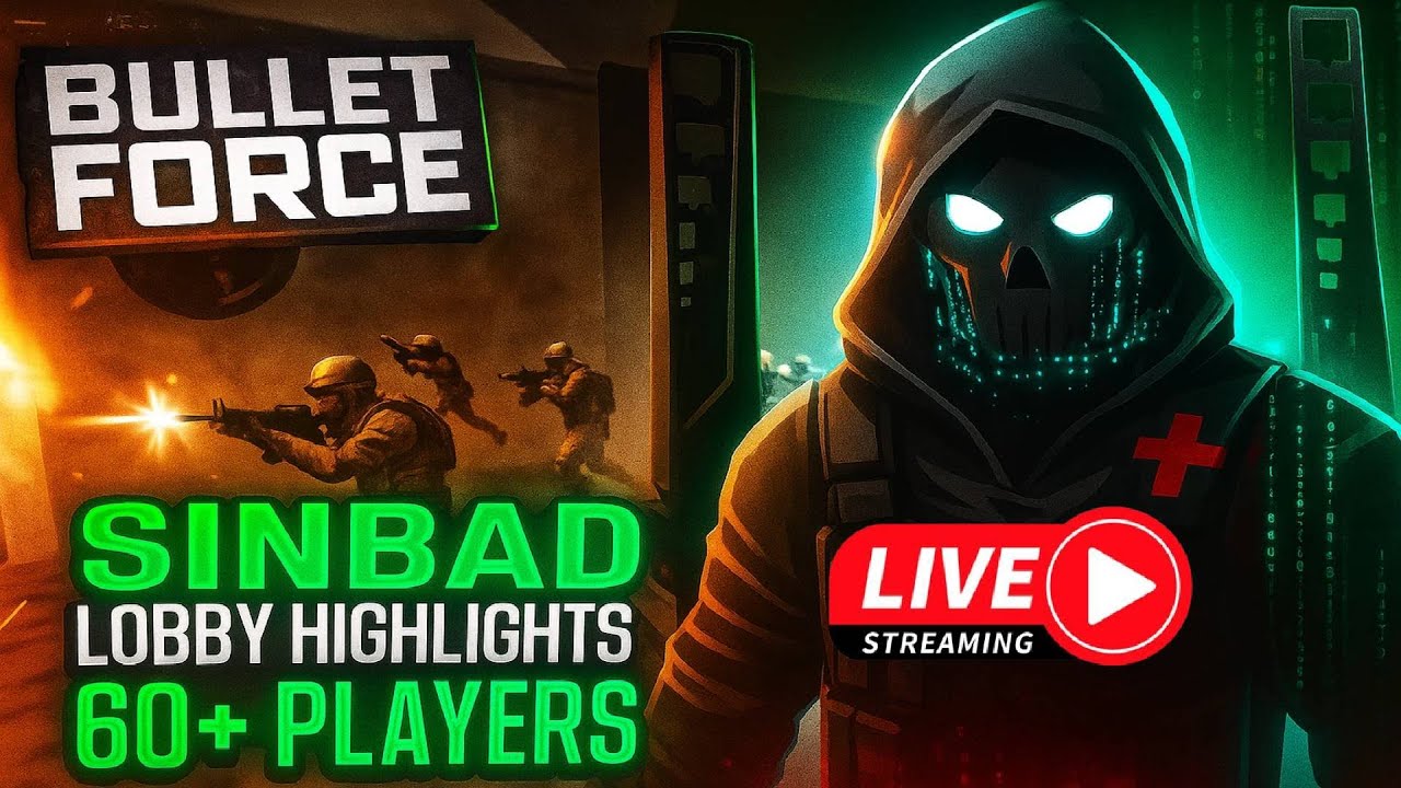 Playing Sinbad Lobby on Steam Client | Bullet Force PC Livestream - YouTube