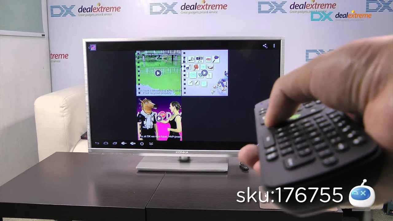 DX: MK808B Android 4.1 Dual Core Google TV Player - YouTube