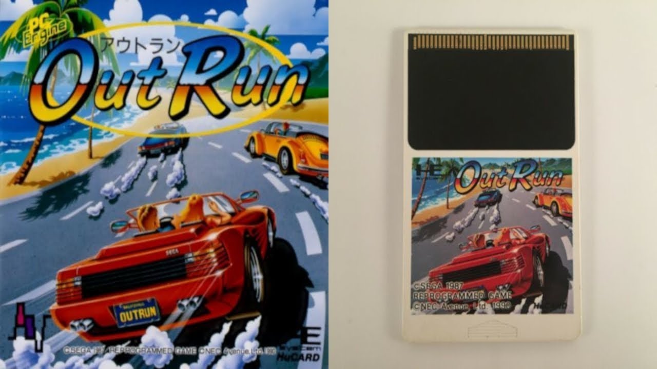 OutRun (PC Engine - Nec - 1990 - Live 2020) - YouTube