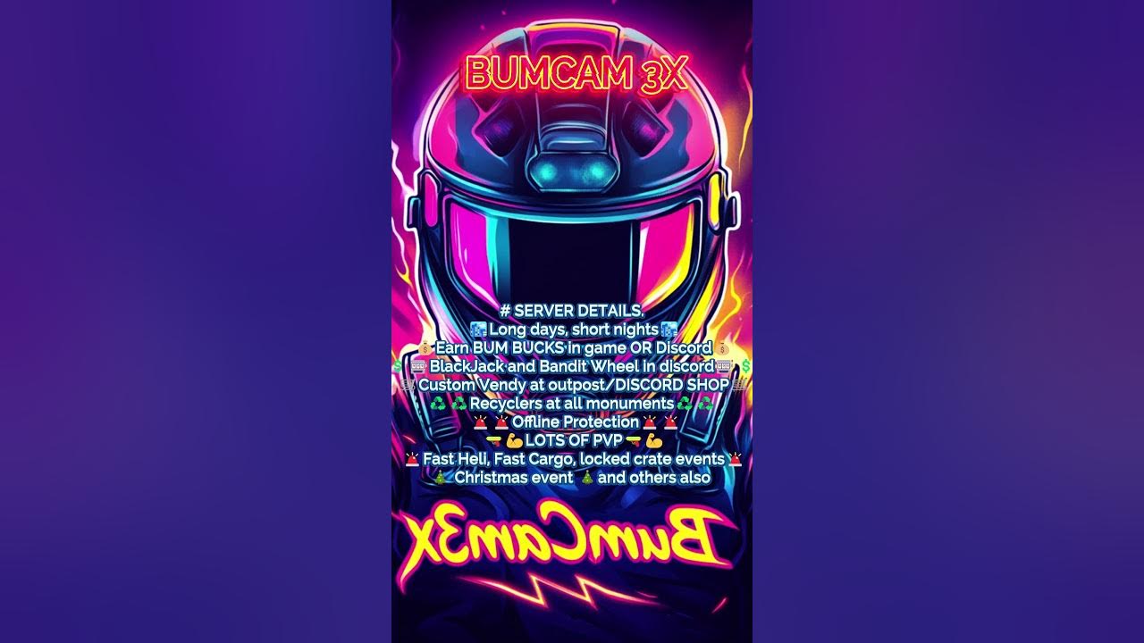 BumCam 3x rust console #rust #rustconsole #rustgame #rustpvp #rustraid - YouTube