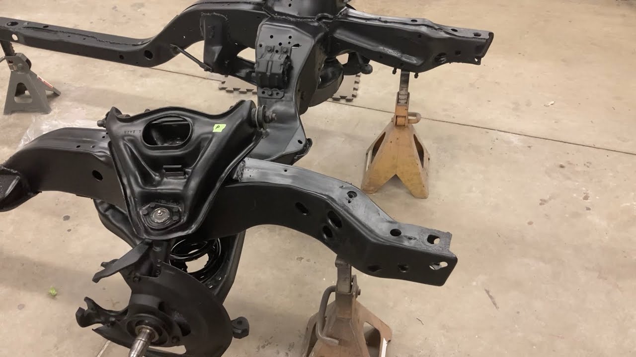 Trans am restoration how to front subframe rebuild, #52 - YouTube