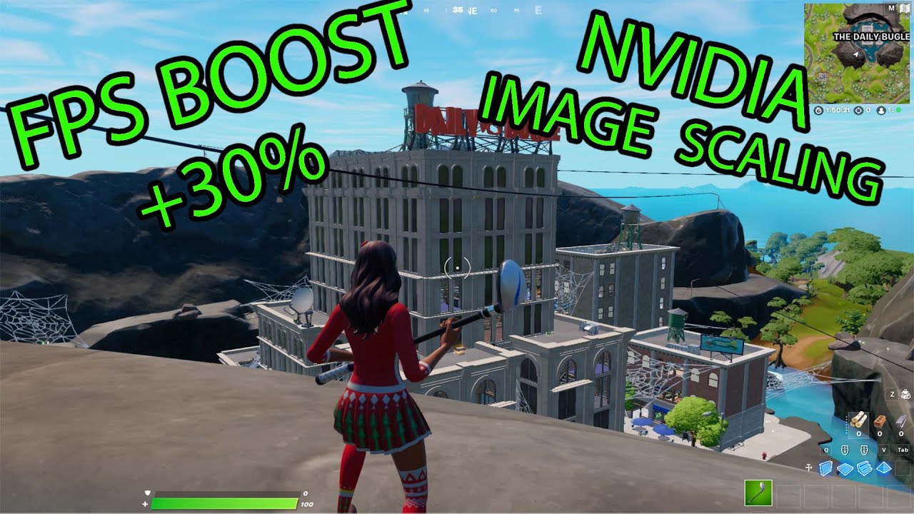 How To Boost Your Fps In Fortnite Chapter 3 || Nvidia Image Scaling ...