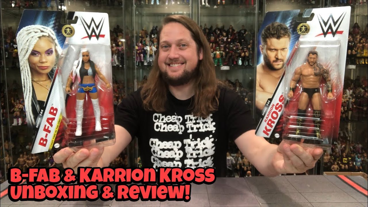 B-Fab & Karrion Kross WWE Mattel Unboxing & Review! - YouTube